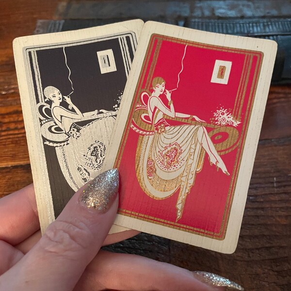 Art Deco Playing Cards - Etsy