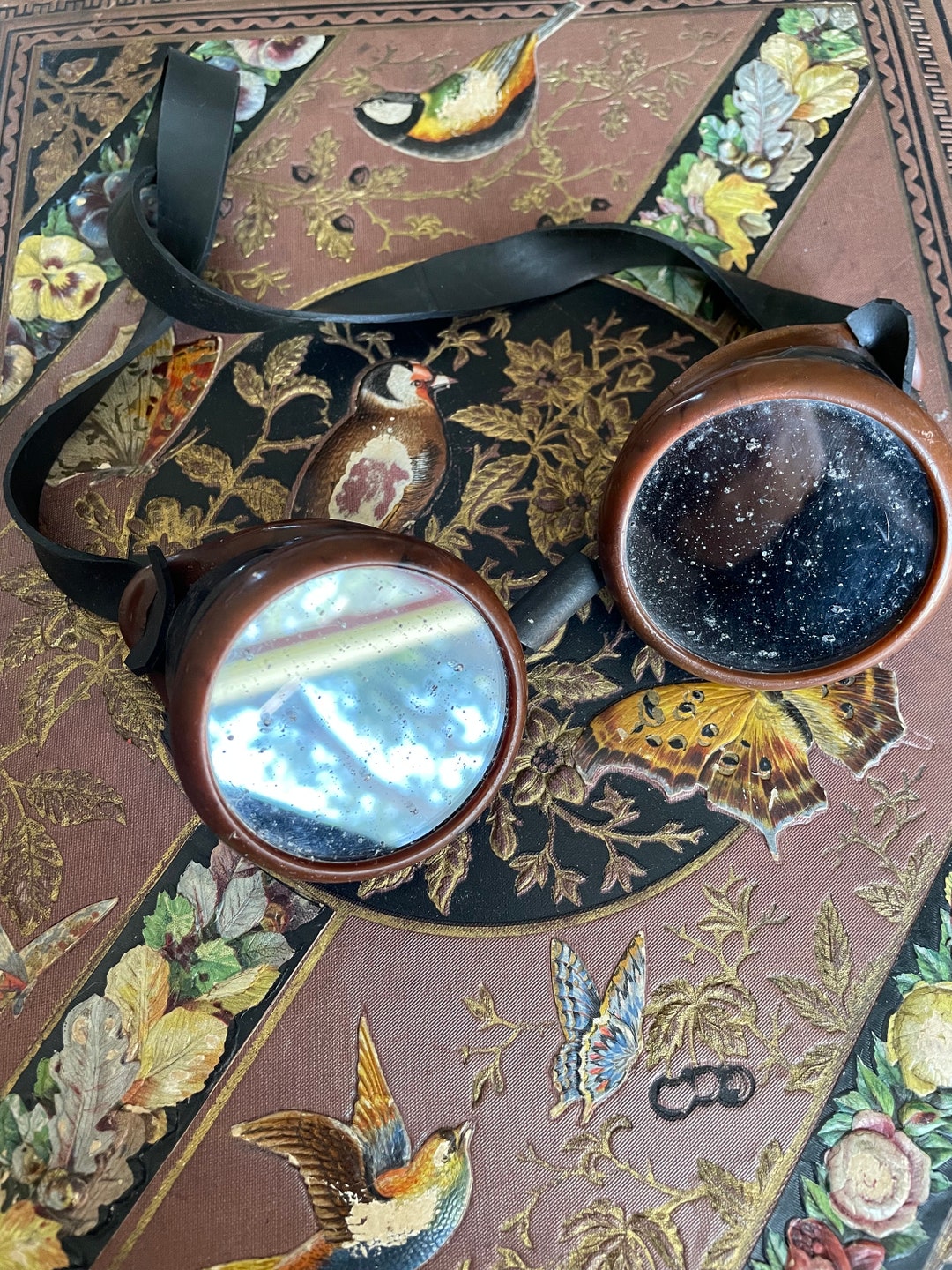 Vintage Safety Googles Factory Goggles Steampunk Costuming Display - Etsy
