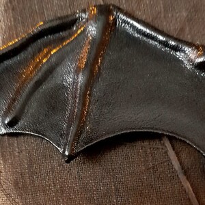 Hand Made Leather Bat Wing - Etsy