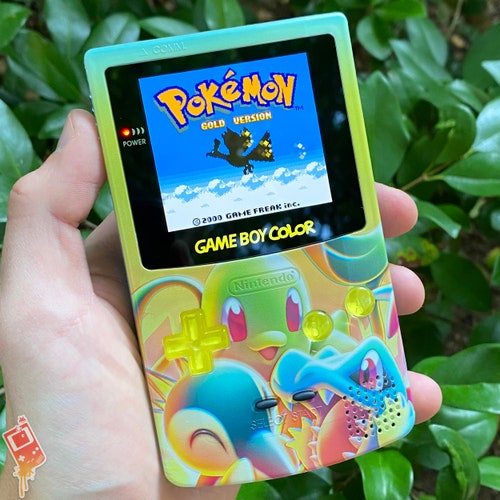 Custom Backlit Nintendo Gameboy Color IPS XL artist - Etsy