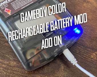 Gameboy Color Battery Pack - Etsy