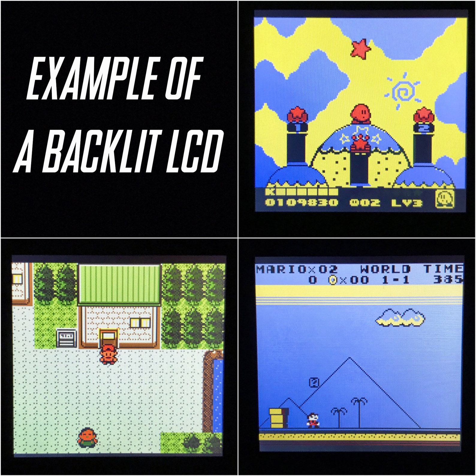 Custom Backlit Nintendo Gameboy Color Pokemon Themed Squirtle ...