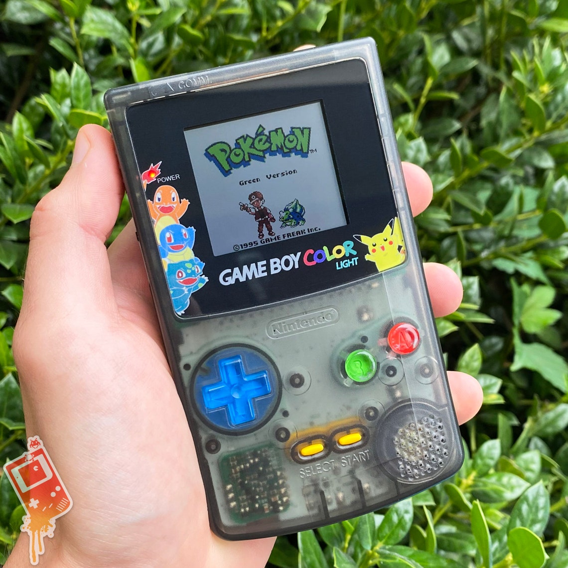 Custom Backlit Nintendo Gameboy Color Pokemon Themed Squirtle - Etsy