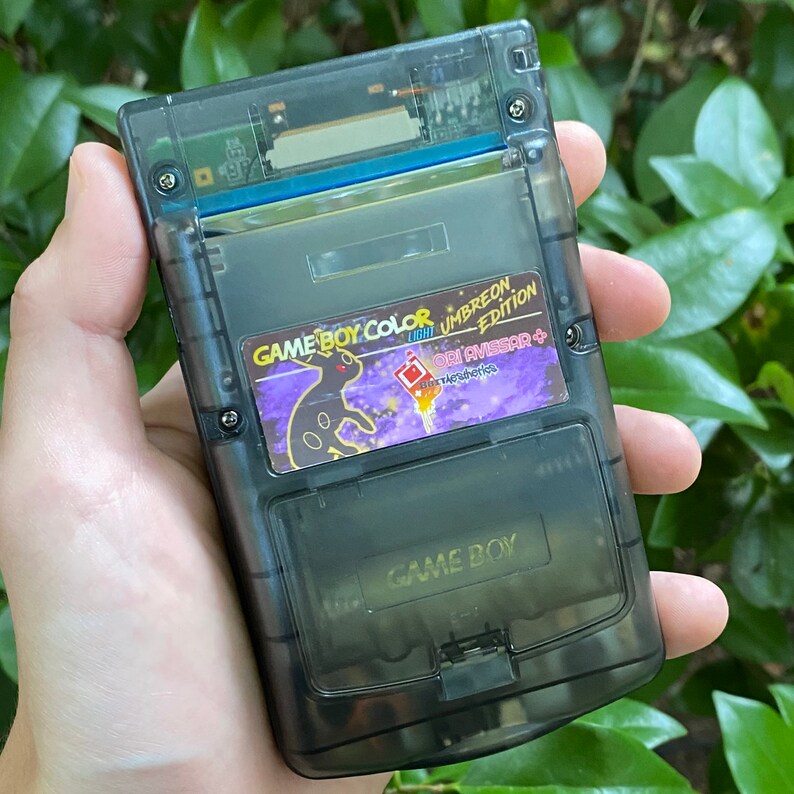 Custom Backlit Nintendo Gameboy Color IPS XL artist - Etsy