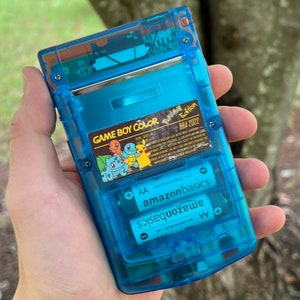 Custom Backlit Nintendo Gameboy Color IPS XL Pokemon Center Themed ...