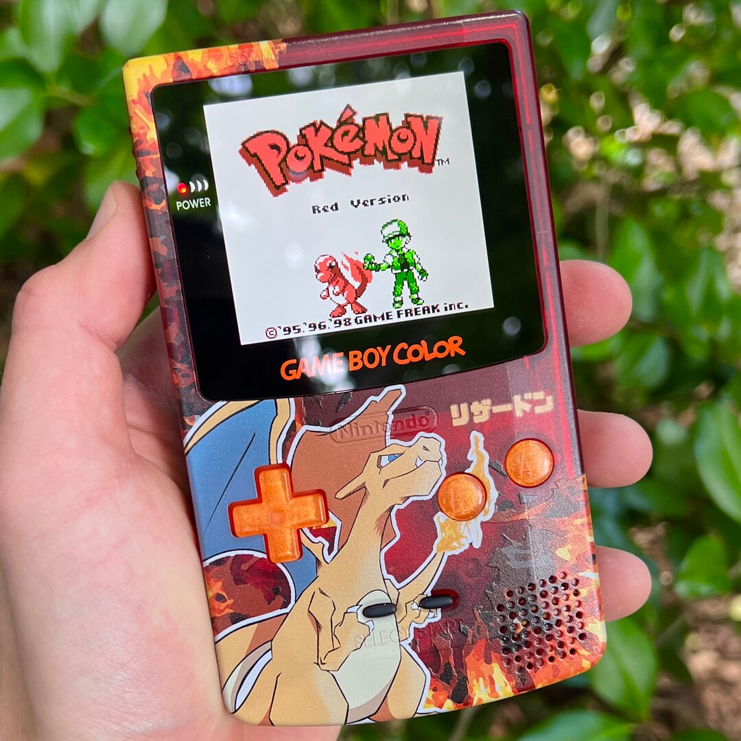 Custom Backlit Nintendo Gameboy Color IPS XL artist - Etsy