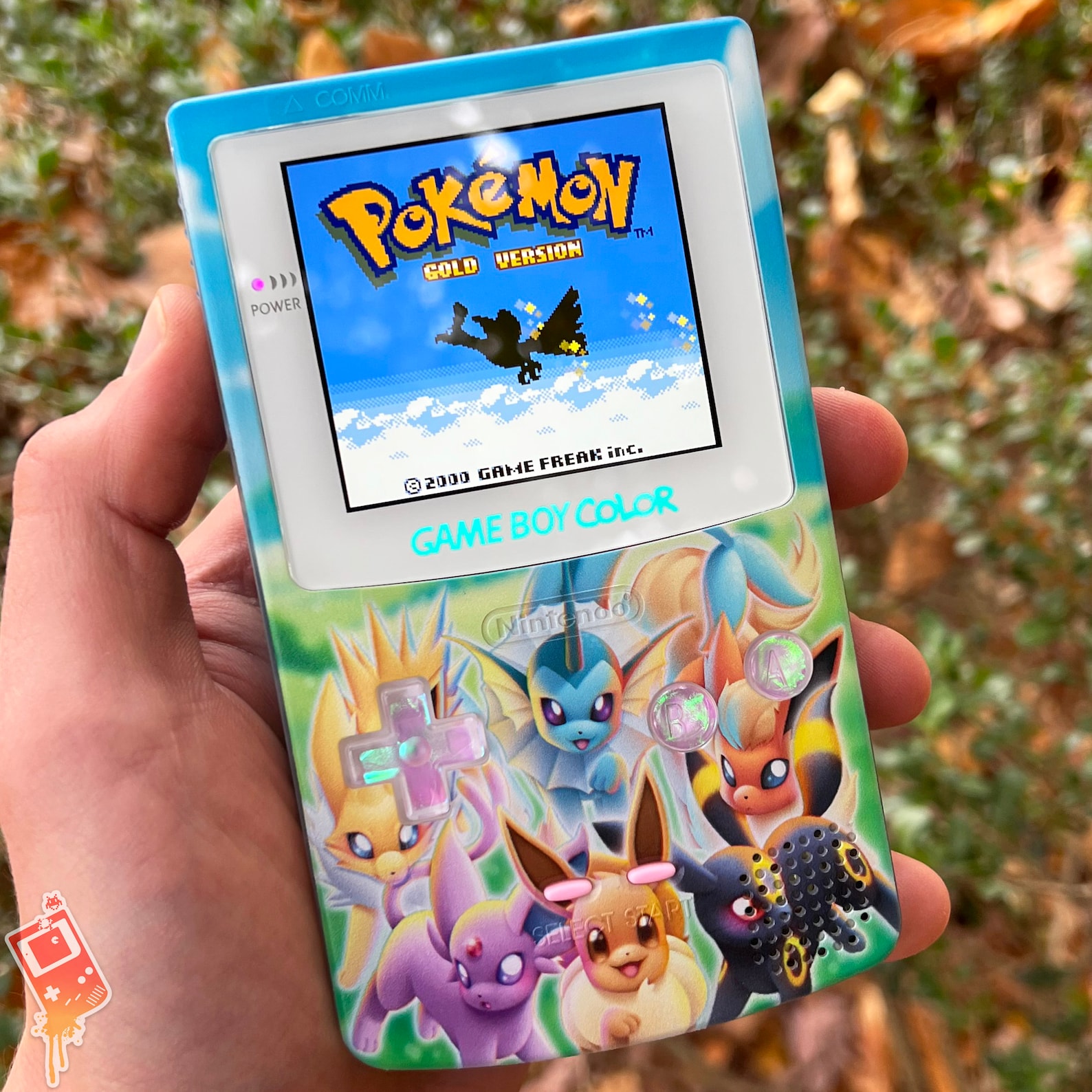 Custom Backlit Nintendo Gameboy Color IPS XL artist - Etsy