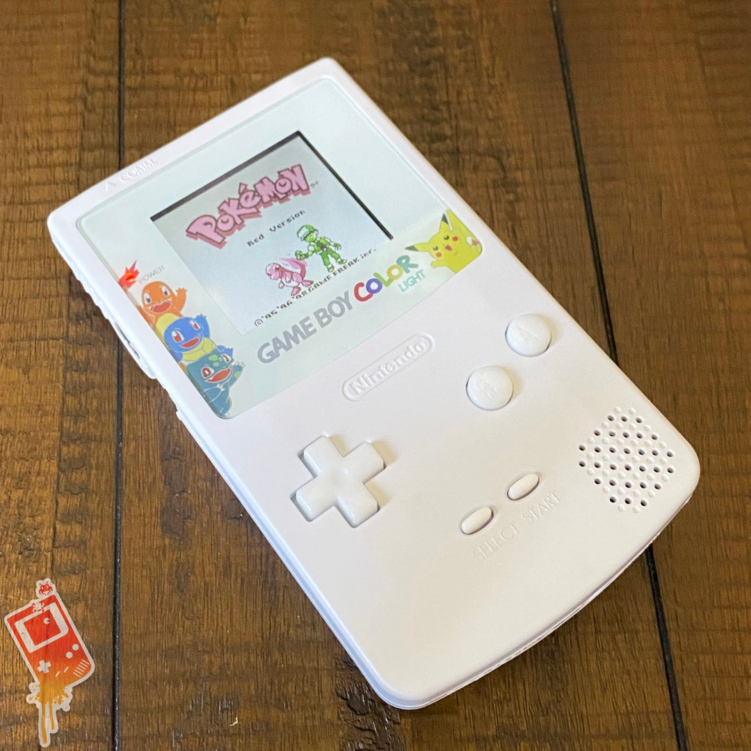Custom Backlit Nintendo Gameboy Color Pokemon Themed Squirtle ...