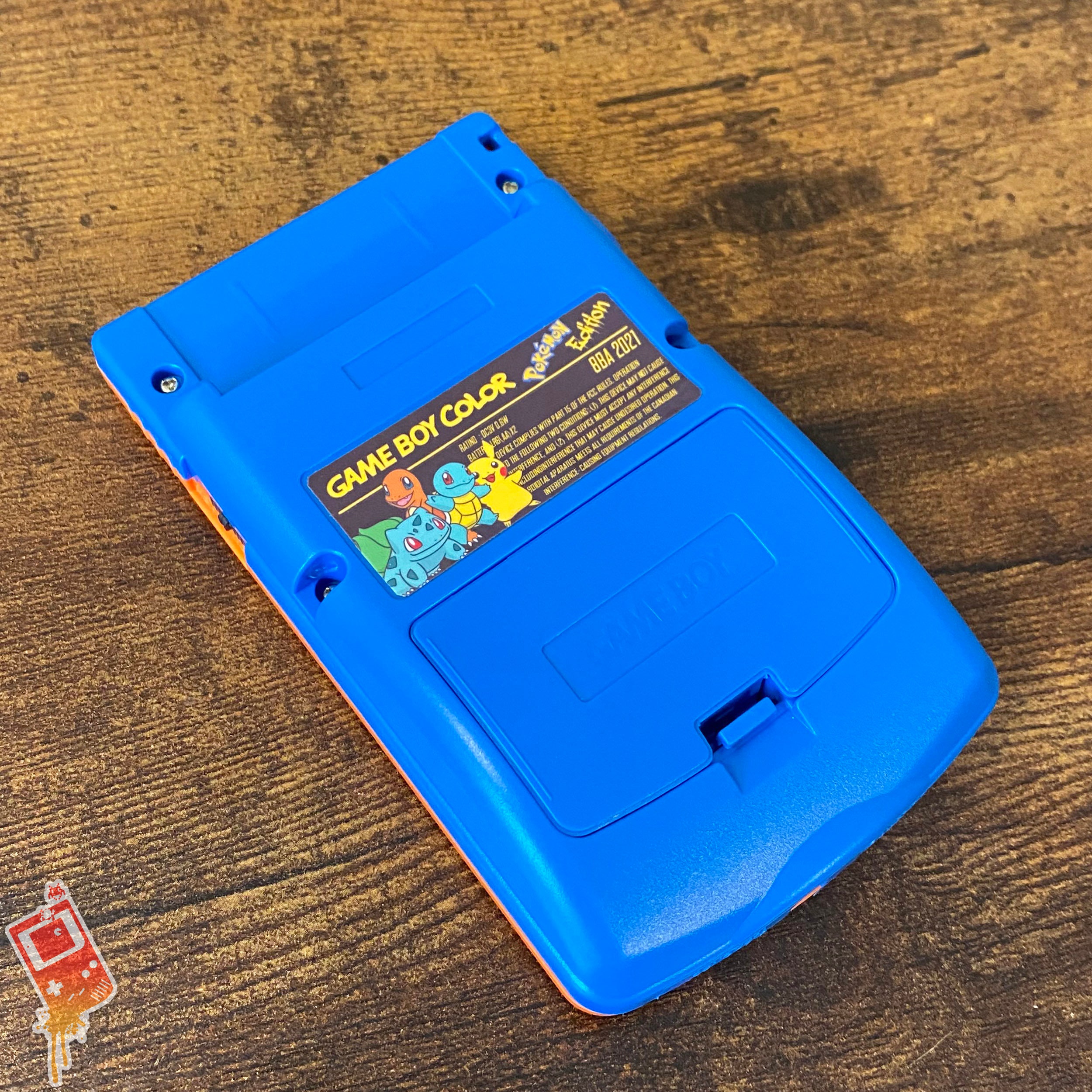 Pokemon Gameboy Color Back