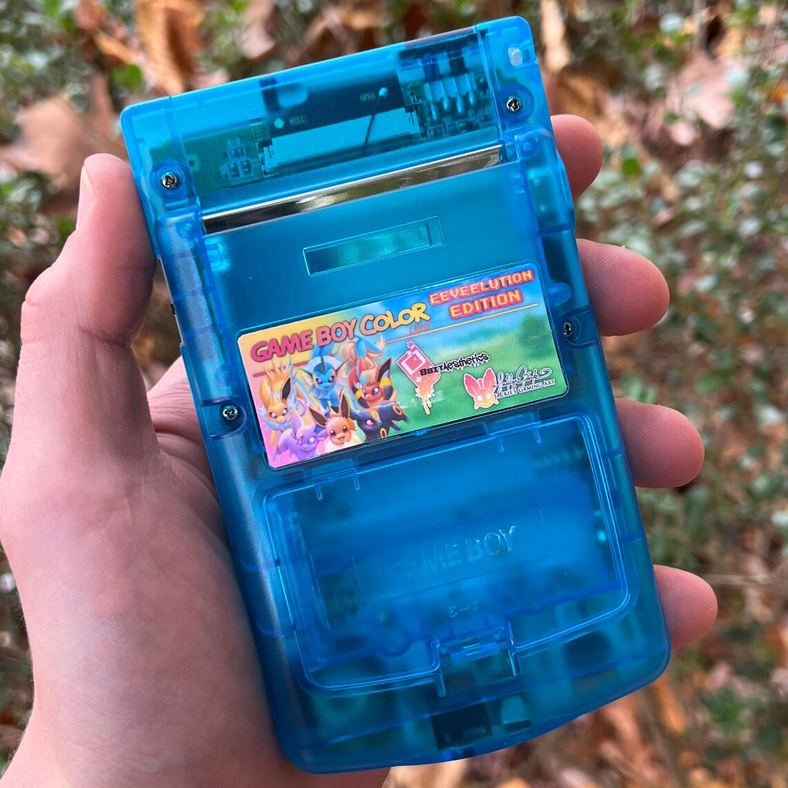 Custom Backlit Nintendo Gameboy Color IPS XL artist - Etsy