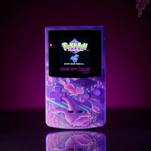 Custom Backlit Nintendo Gameboy Color IPS XL artist - Etsy