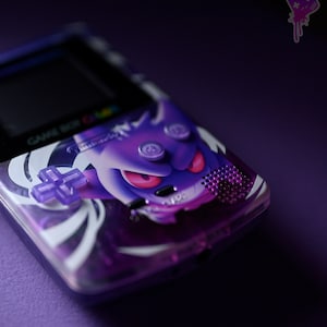 Custom Backlit Nintendo Gameboy Color "artist Series" - Gengar by ...