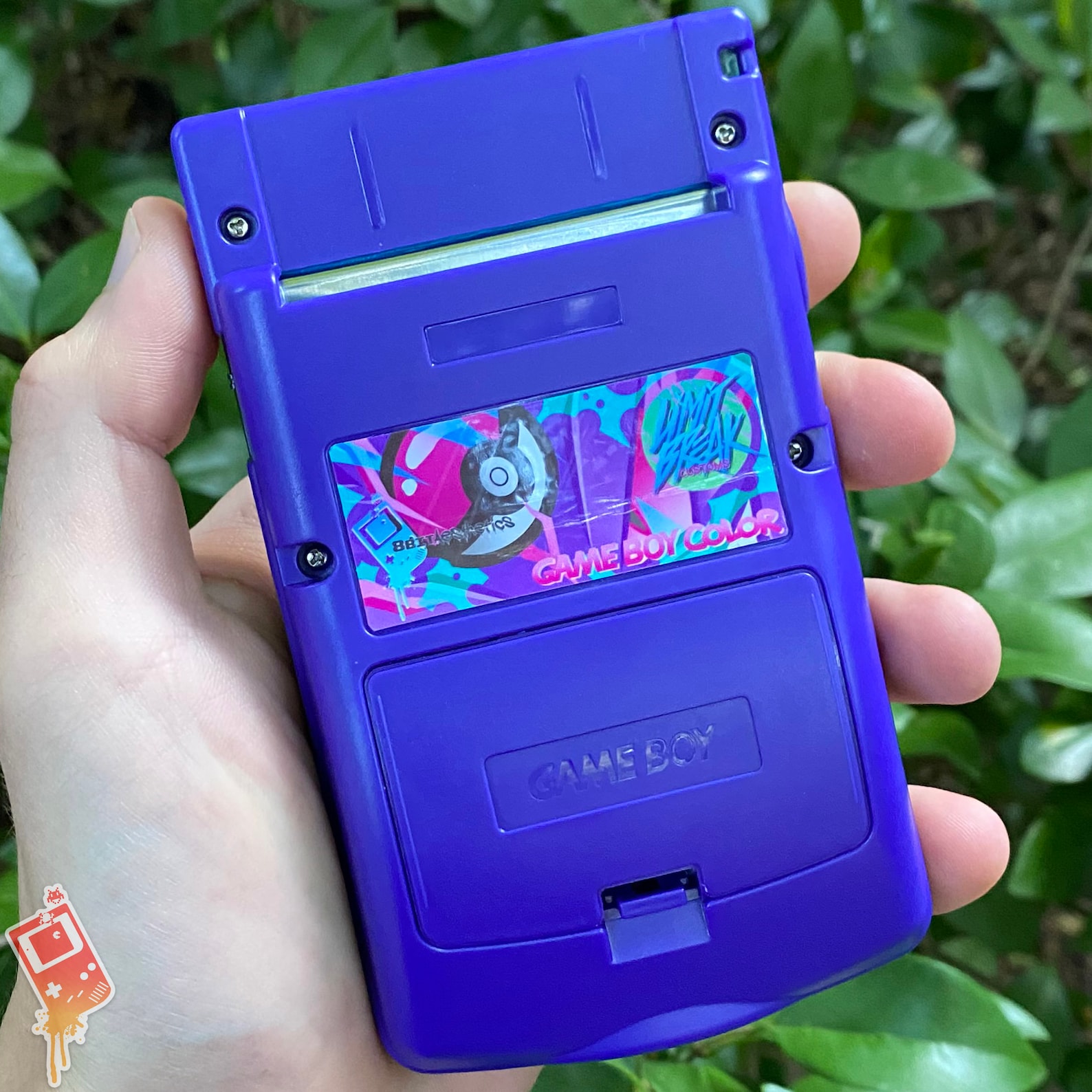 Custom Backlit Nintendo Gameboy Color IPS XL "artist Series" - Gengar ...