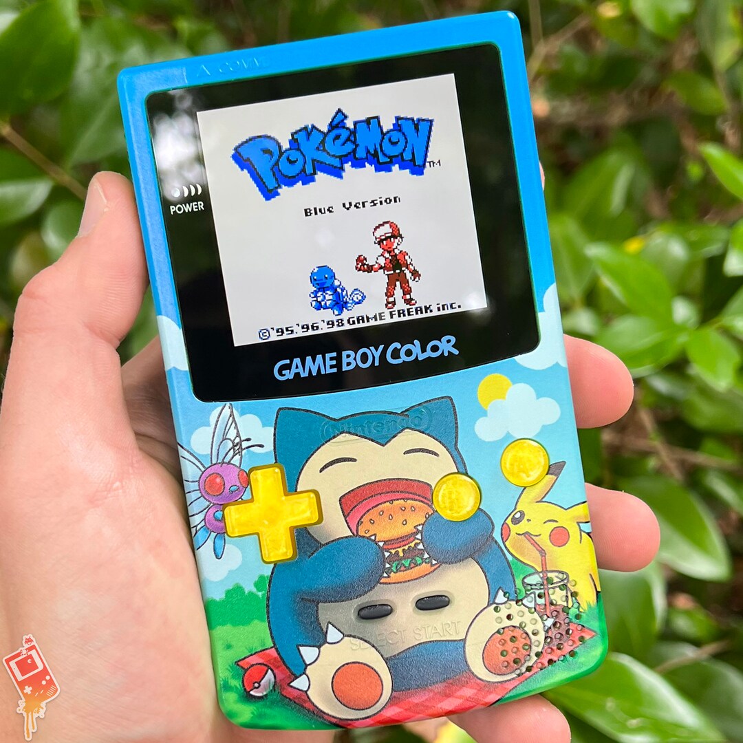Custom Backlit Nintendo Gameboy Color IPS XL "artist Series" - Picnic ...