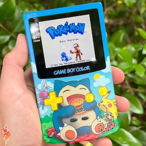 Custom Backlit Nintendo Gameboy Color IPS XL "artist Series" - Picnic ...