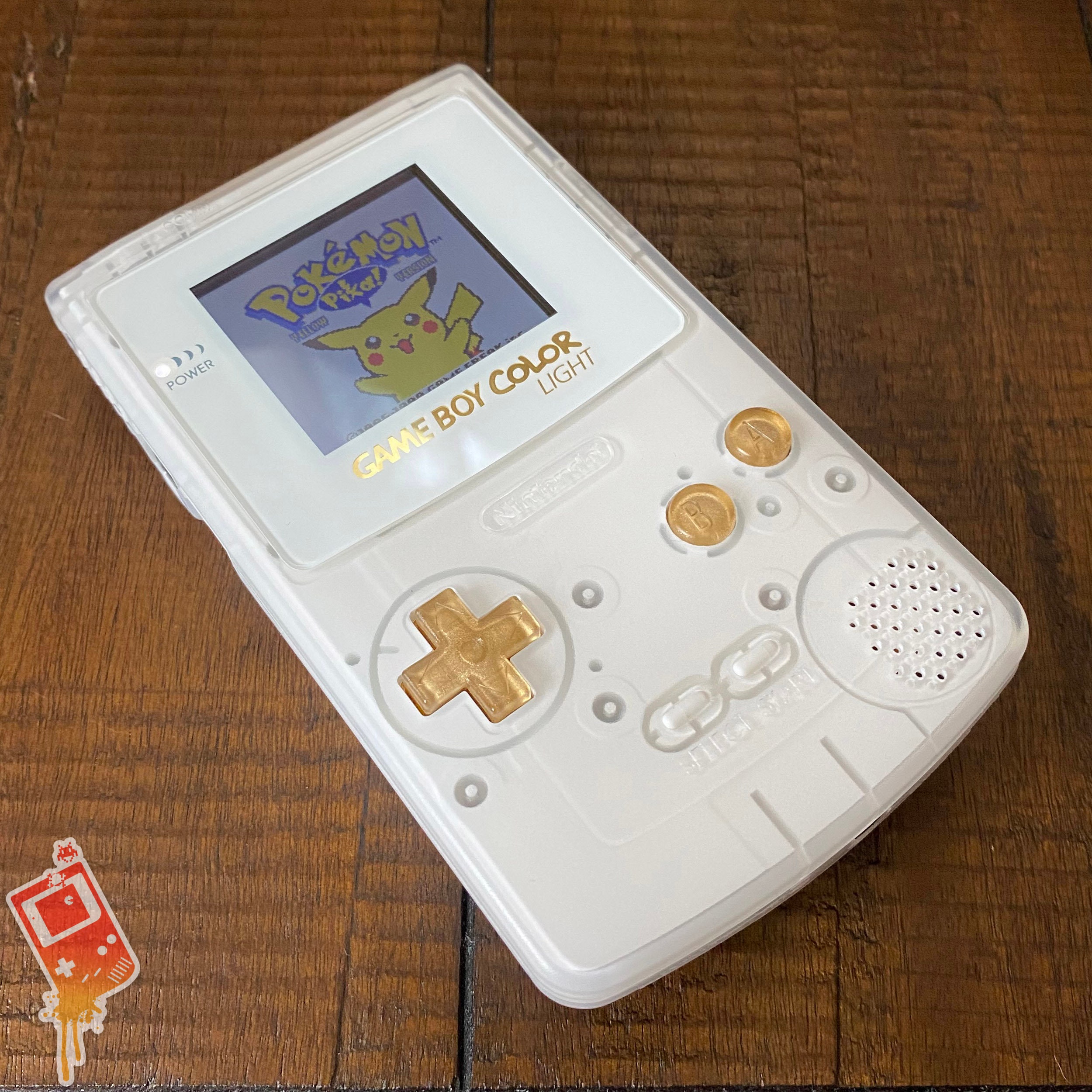 Custom Backlit Nintendo Gameboy Color Semi-transparent - Etsy