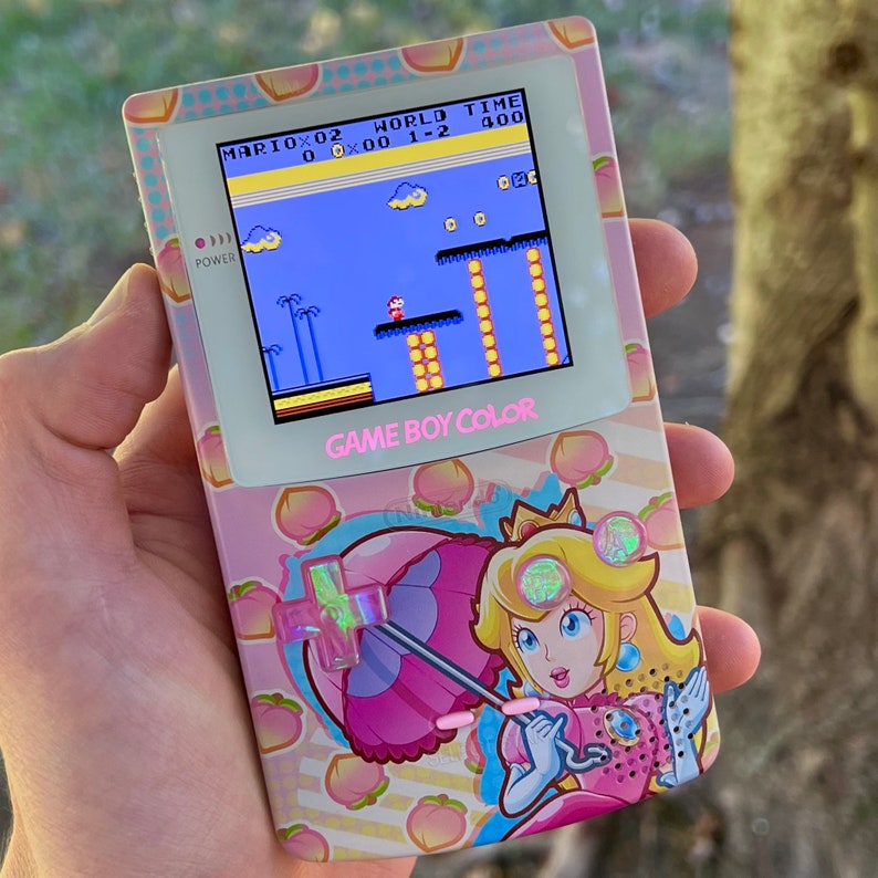 Custom Backlit Nintendo Gameboy Color IPS XL artist - Etsy