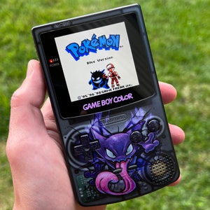 Custom Backlit Nintendo Gameboy Color IPS XL "artist Series" - Haunter ...