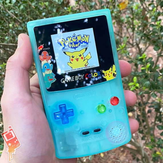 Custom Backlit Nintendo Gameboy Color Glow in the Dark Pokemon | Etsy