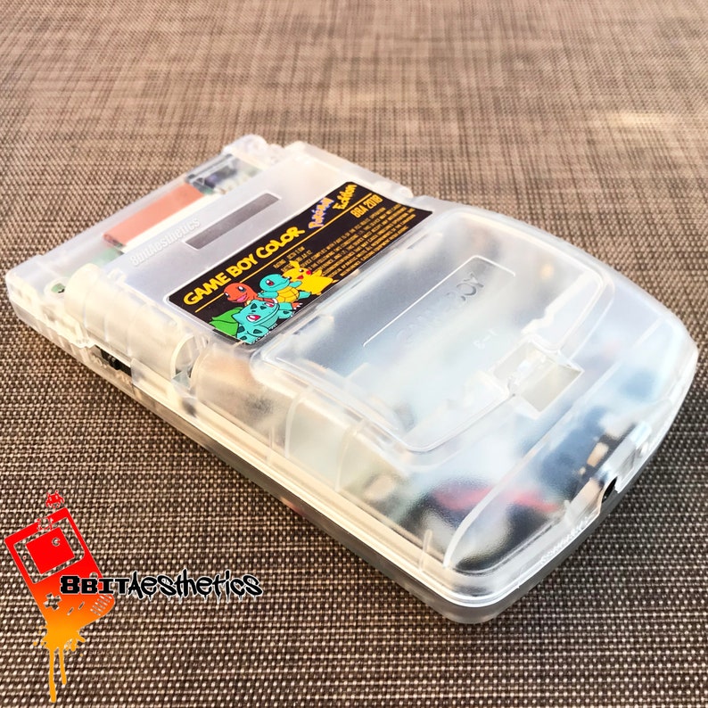 Custom Backlit Nintendo Gameboy Color Pokemon themed Squirtle | Etsy