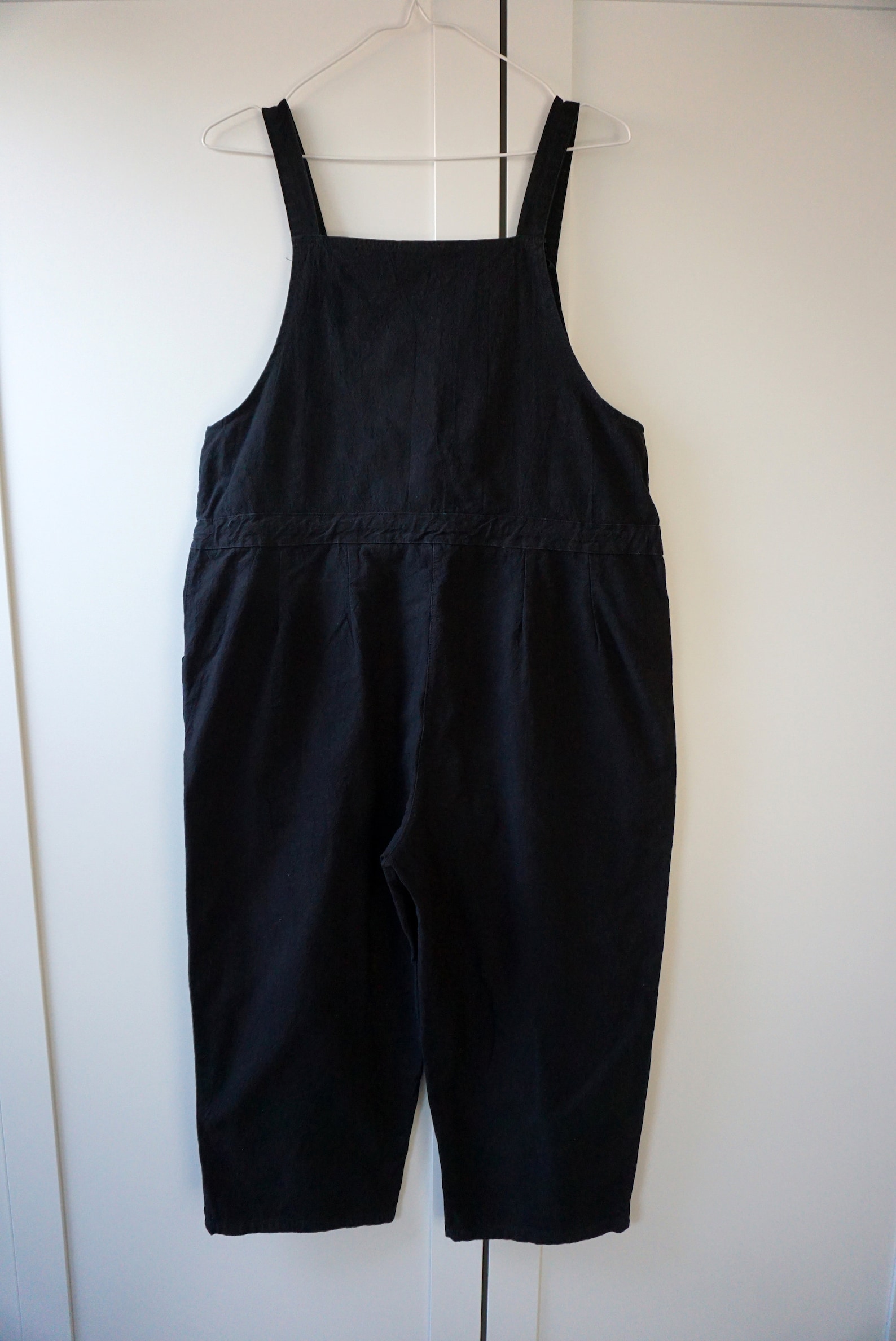 90's Black Women's Baggy Cotton Overall - Etsy