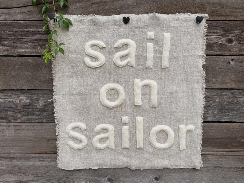 Sail on Sailor Banner - Etsy