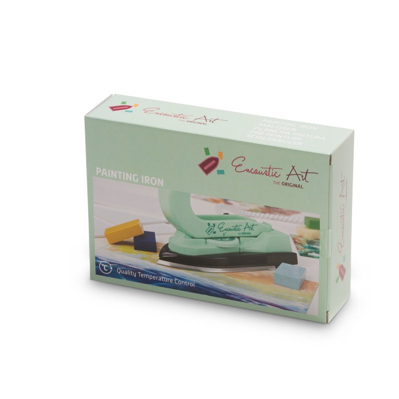 Brand New Encaustic Arts & Crafts Iron With Adjustable Temperature Dial ...