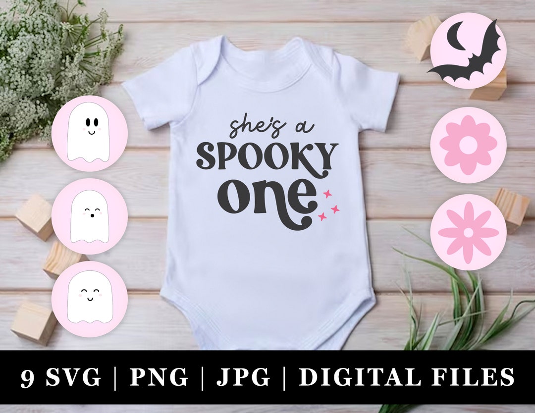 Spooky One SVG | First Boo Day SVG | Halloween First Birthday SVG ...