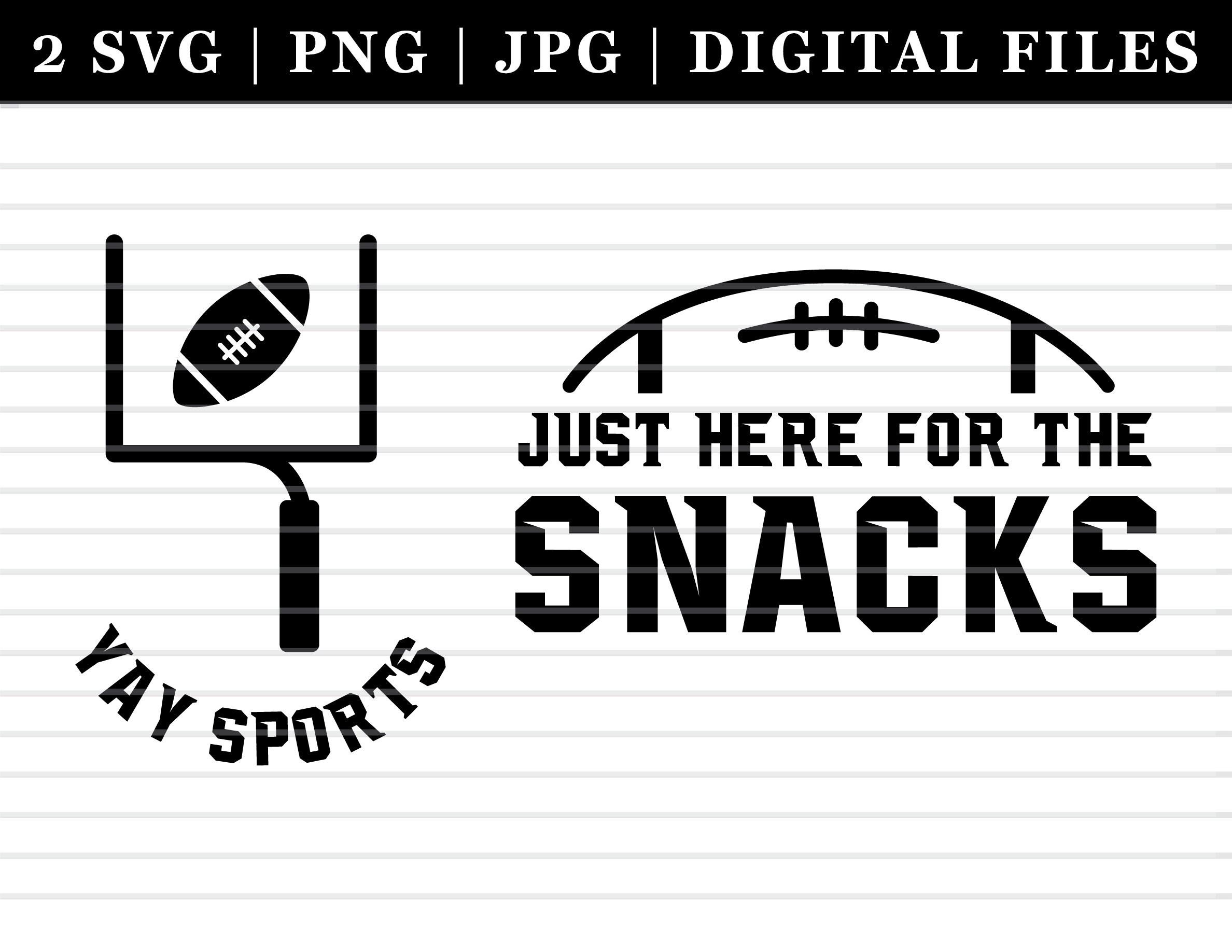 Super Bowl Snacks SVG: Funny Football Commercials Cut File (digital ...
