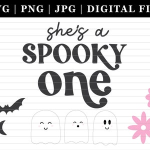 Spooky One SVG | First Boo Day SVG | Halloween First Birthday SVG ...