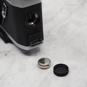 Leica M5 Black Battery Cap Reproduction (camera, Grip, Battery Are Not ...