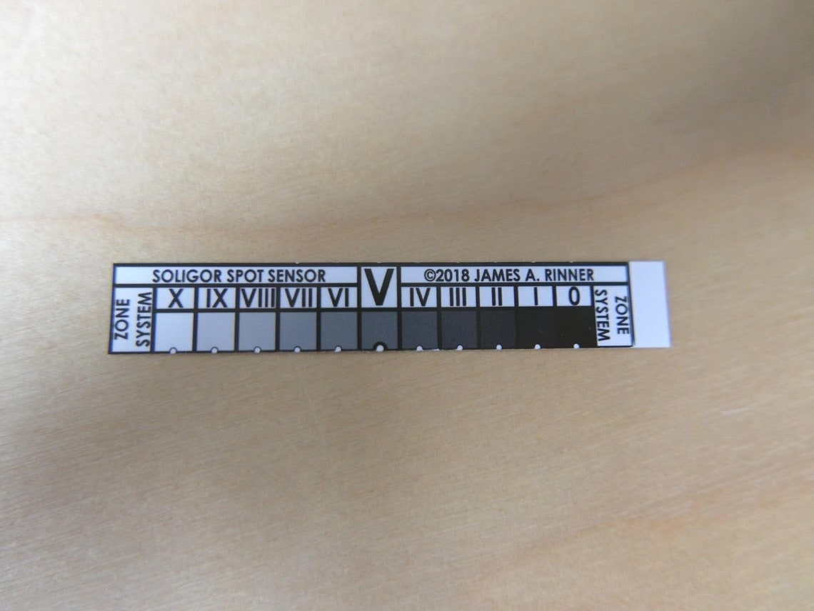 Soligor Spot Sensor I II Elicar Spotmeter Zone System Scale VI Analog ...