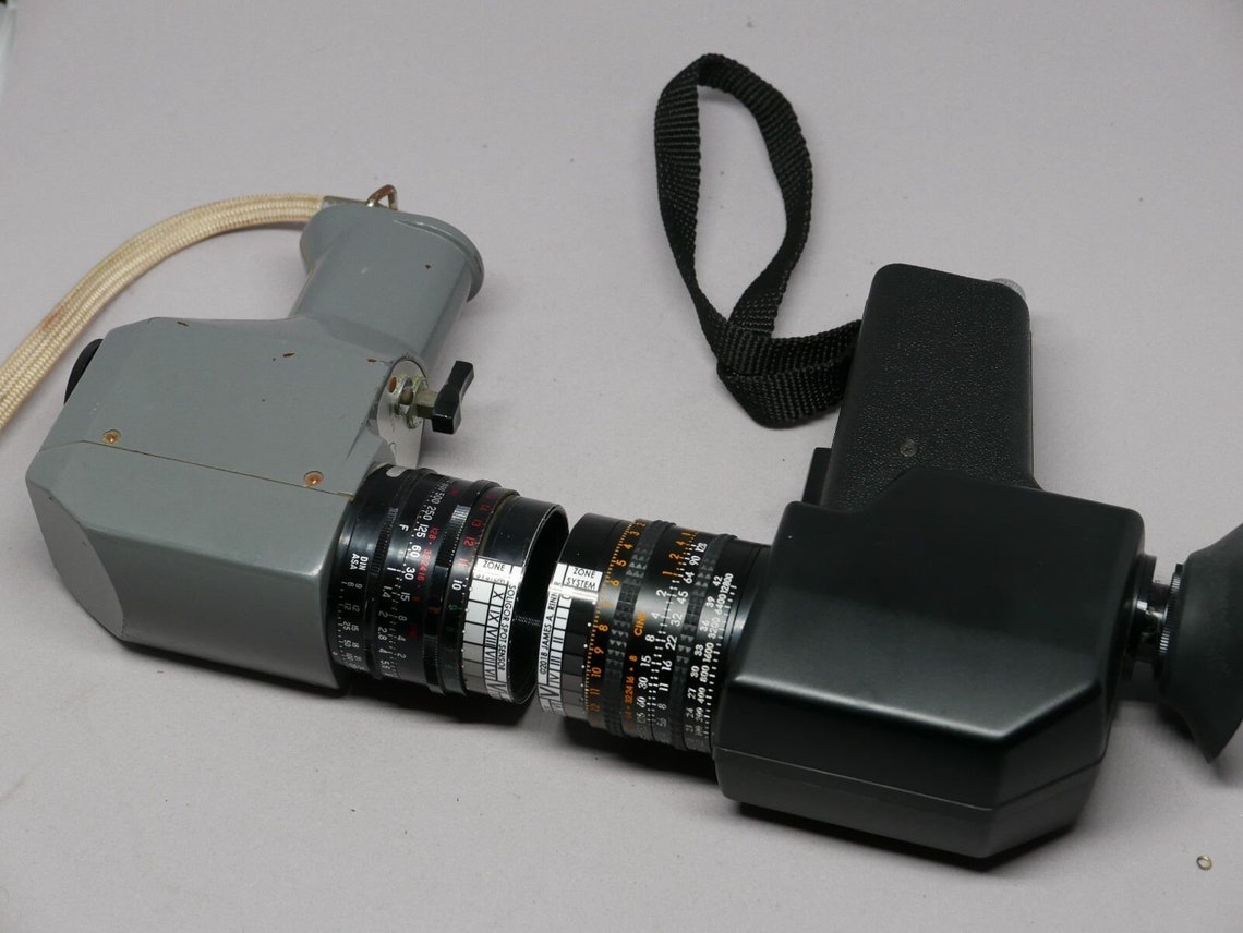 Soligor Spot Sensor I II Elicar Spotmeter Zone System Scale VI Analog ...
