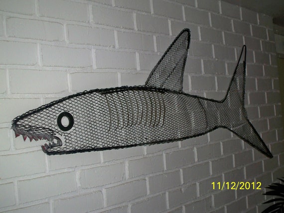 Items similar to METAL FISH ART on Etsy