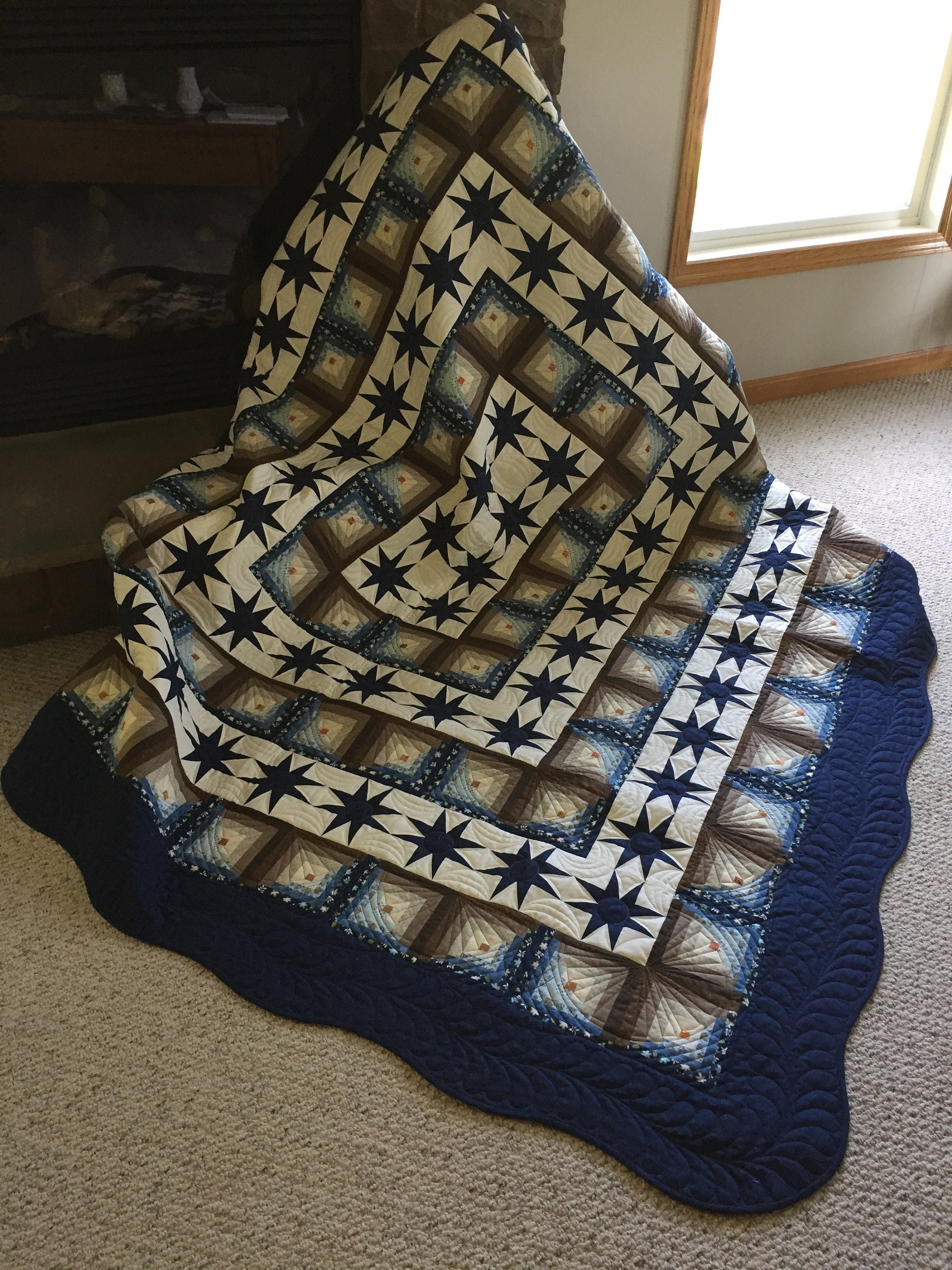 Starry Night Quilt Pattern - Etsy