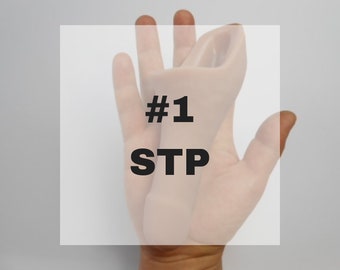 Number One Stp-powder Finish-platinum - Etsy
