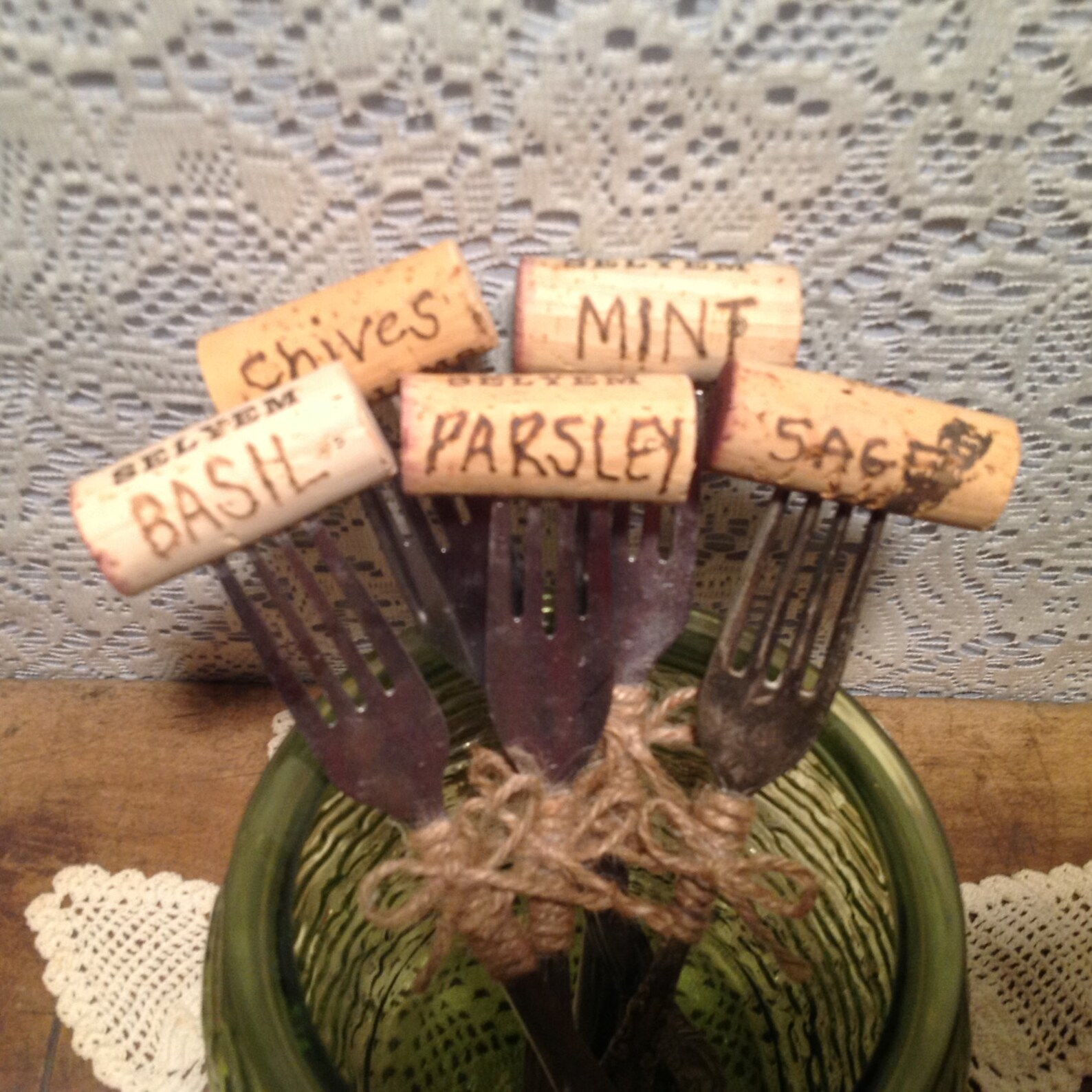 Fork Plant Markers | Etsy