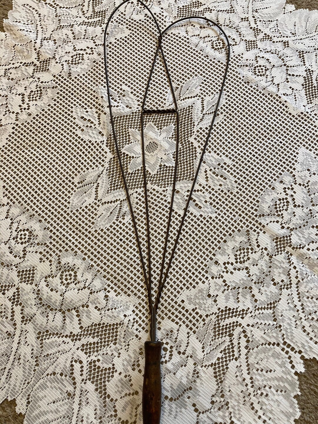 Antique Primitive Rug Beater Farmhouse Decor - Etsy