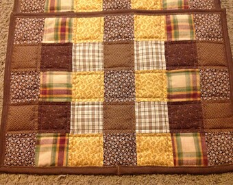 Patchwork Placemats - Etsy