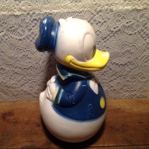 Vintage Donald Duck Sailor Blow Mold Rolly Polly Toy - Etsy