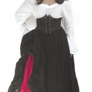 READY to SHIP Renaissance Dress Corset Chemise Skirt Pirate Medieval ...