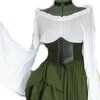 MADE CUSTOM Celtic Blackwater Ensemble Choose Chemise Bodice Skirt ...