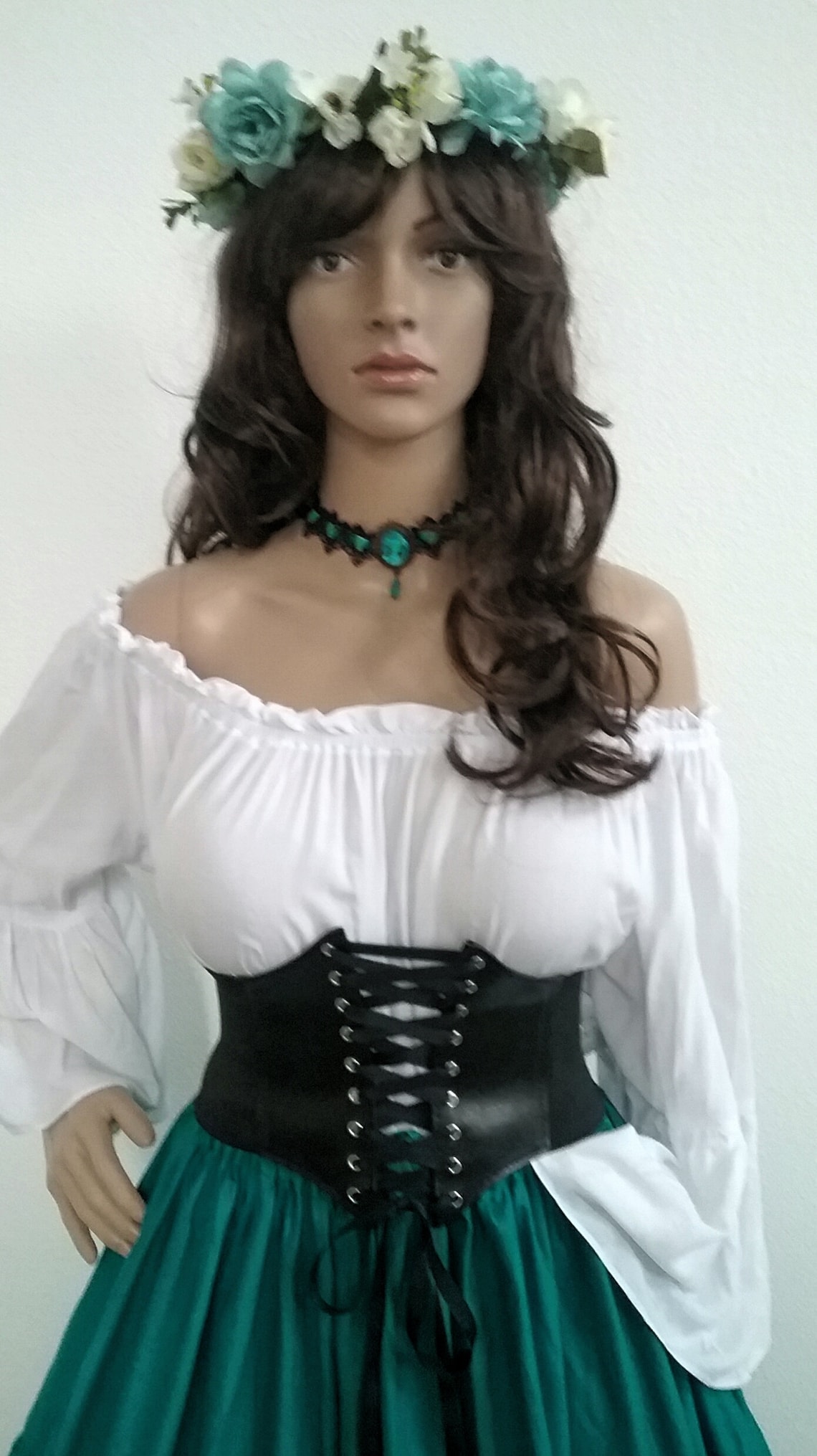 PLUS Corset Belt RENAISSANCE Waist Cincher Underbust Corset | Etsy