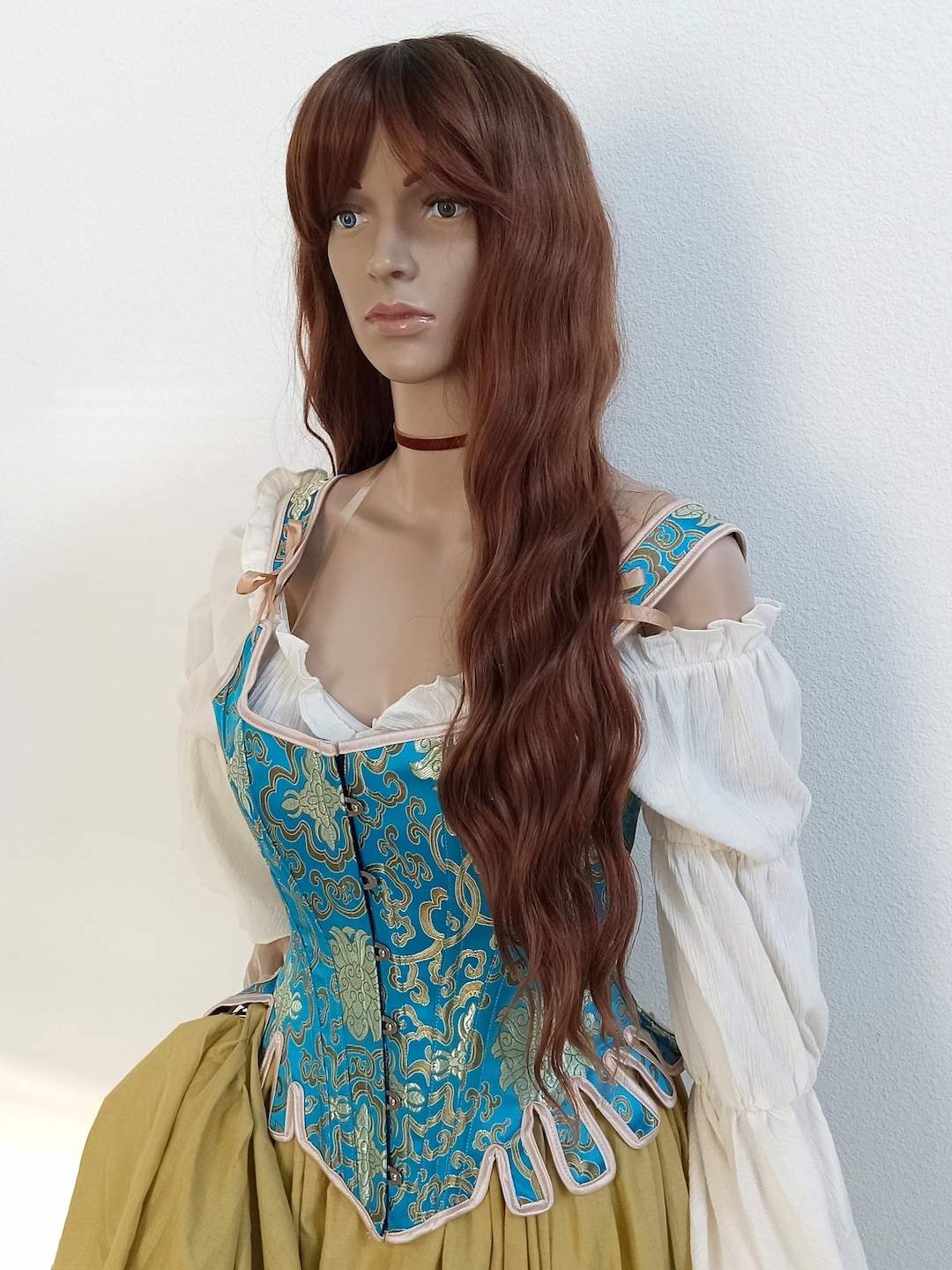 Medieval Bodice With Steele Stays - Etsy