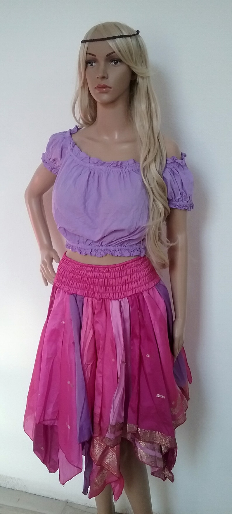 READY to SHIP Plus Renaissance Midriff Blouse BOHO Steampunk - Etsy