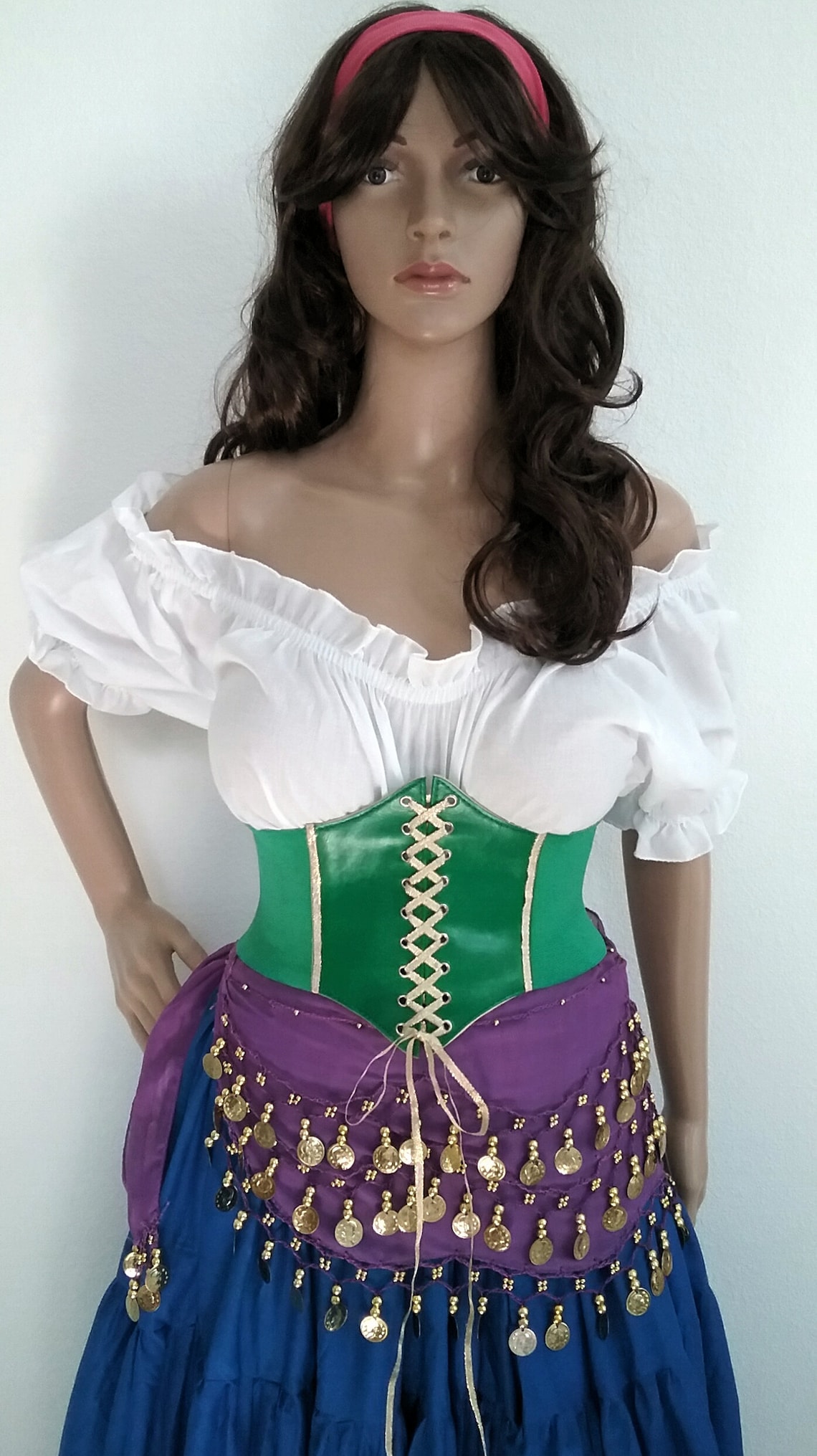 Esmeralda Inspired Costume Corset Belt Hunchback of Notre Dame Disney ...