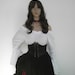 Renaissance Dress Corset Chemise Skirt Pirate Medieval LARP Wench ...