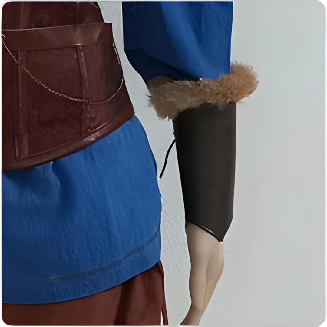 Rabbit Fur Bracers, Custom Made, Medieval Viking Barbarian Warrior - Etsy