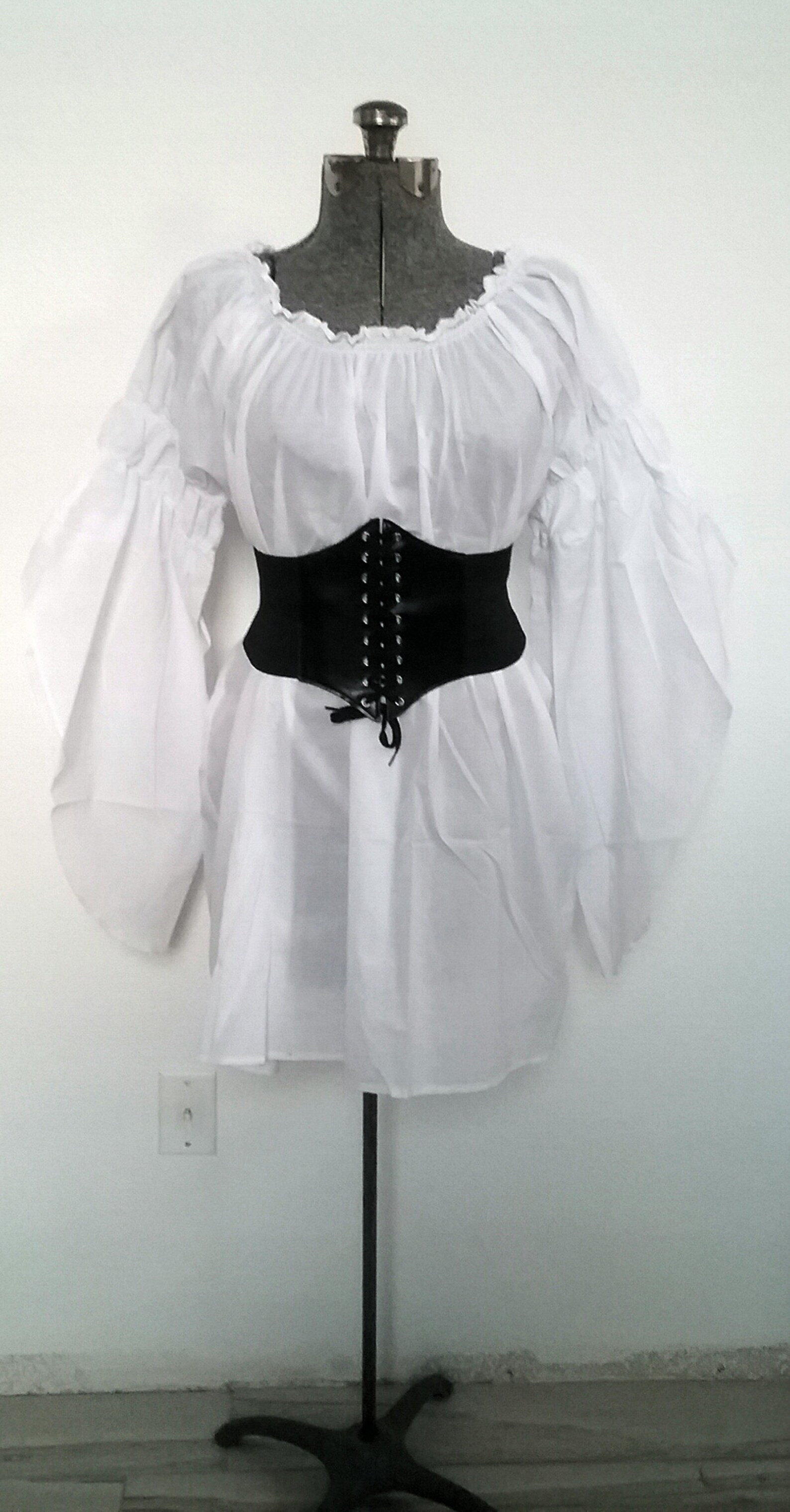 READY TO SHIP Renaissance Chemise Blouse Plus Long Tiered | Etsy