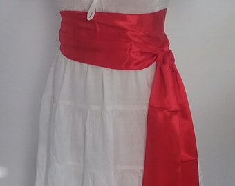 Pirate Sash Belt Scarf Maroon Black Red 140 Long - Etsy